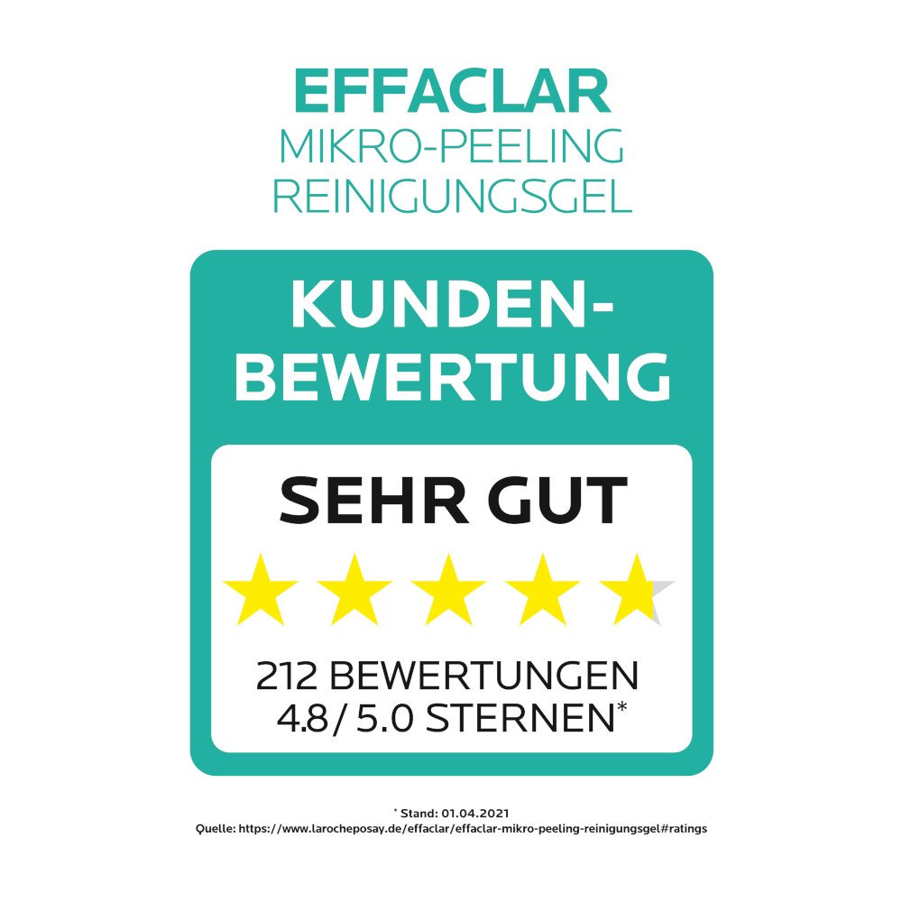 EFFACLAR Mikro-Peeling Reinigungsgel | La Roche Posay